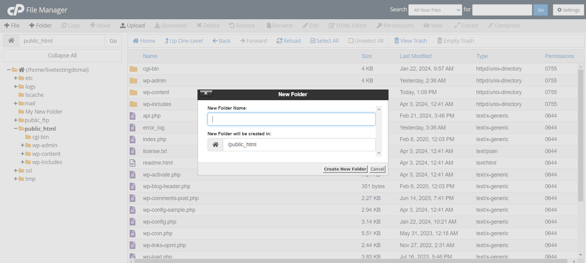 How To Use File Manager In cPanel - Domains.co.za KB