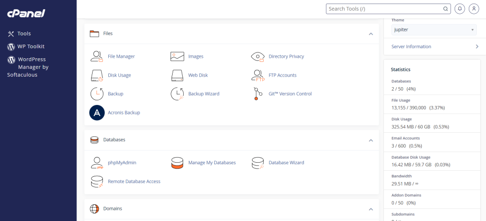 Restore or Download Data Using - Acronis Backup Module